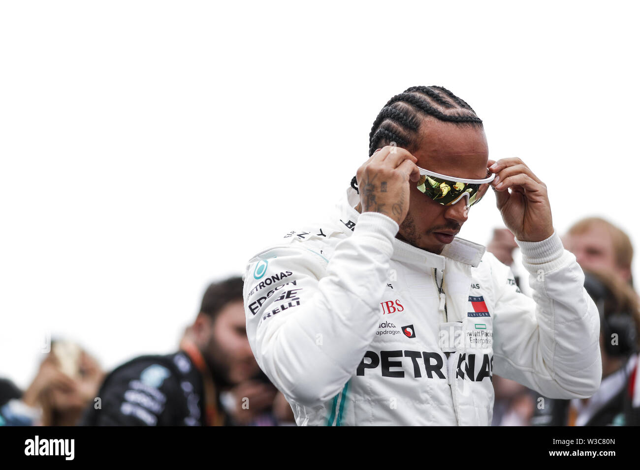 2019 lewis hamilton silverstone hi-res stock photography and images - Alamy