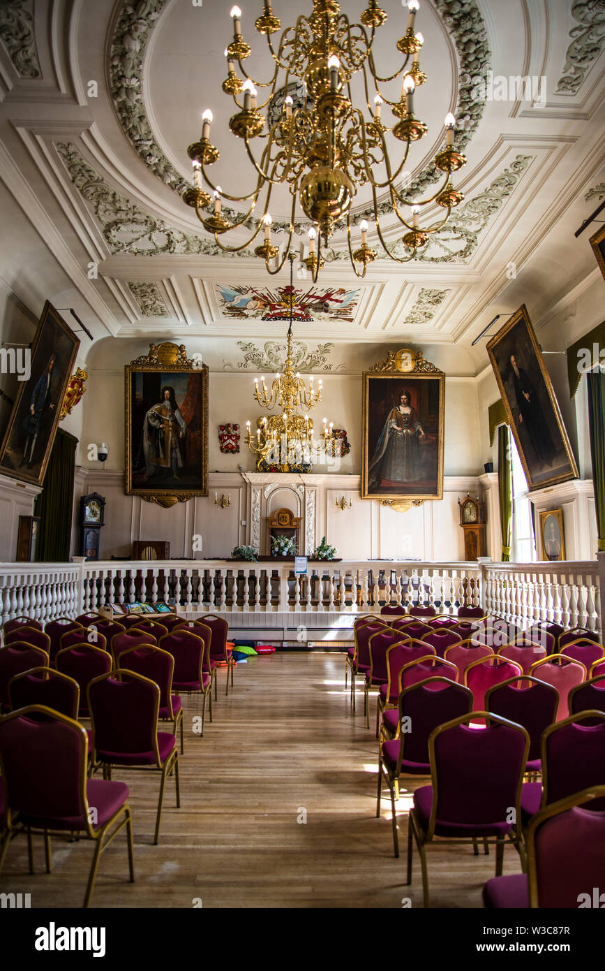 Guildhall Chamber in the Guildhall Museum which is said to feature in ...