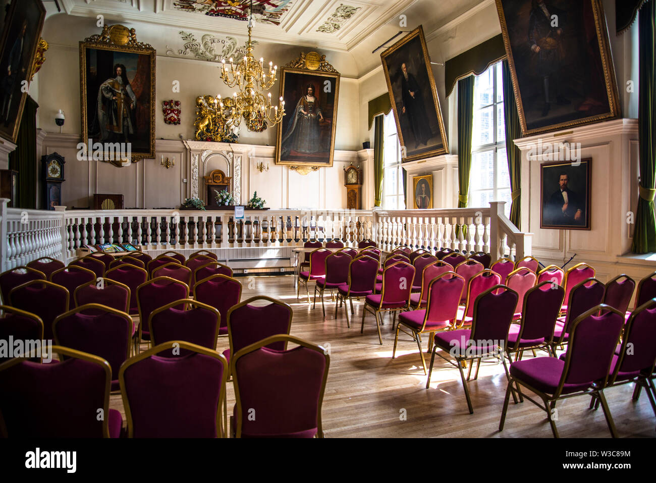 Guildhall Chamber in the Guildhall Museum which is said to feature in ...