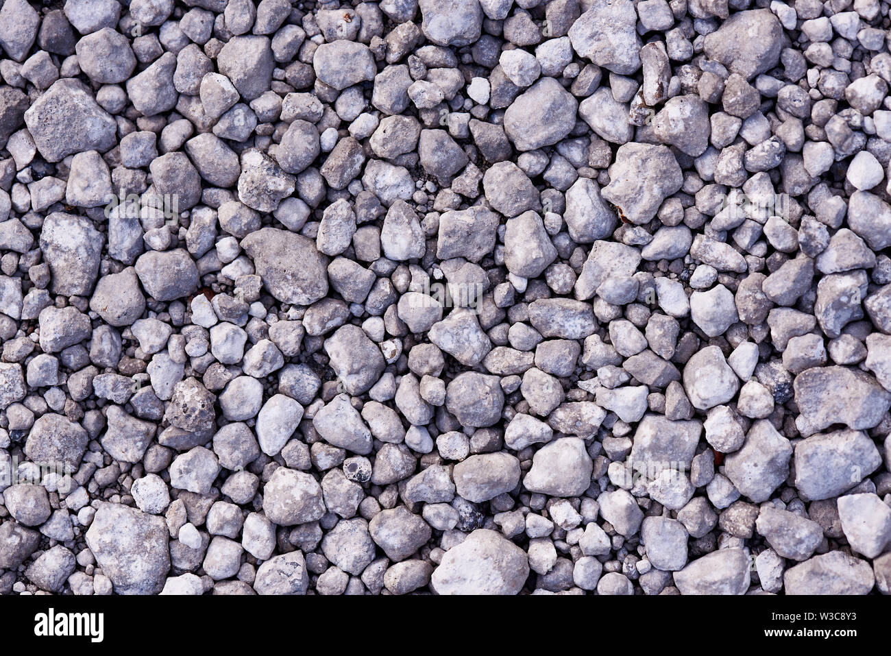 Texture background of many small gray stones Stock Photo - Alamy