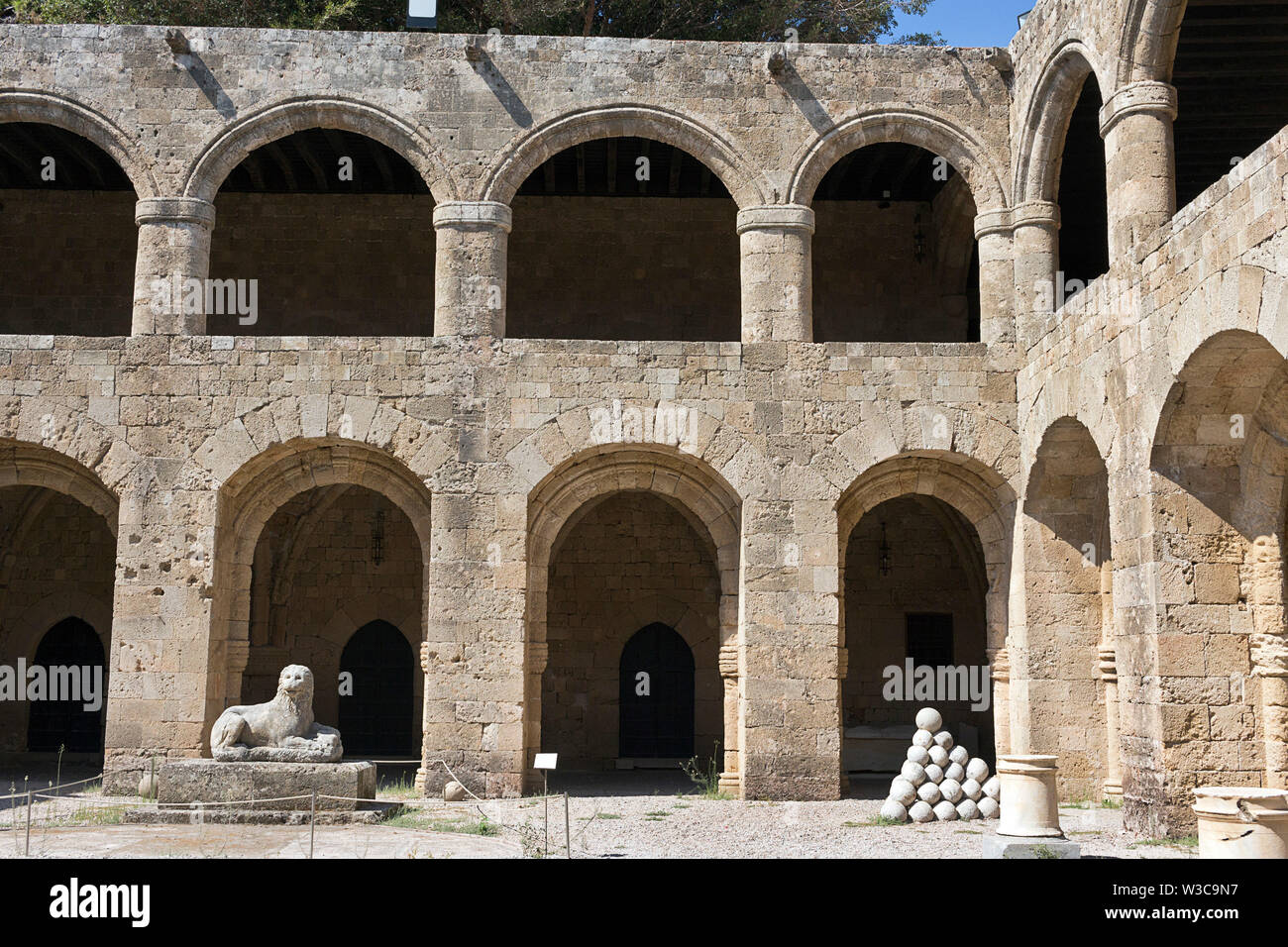 Rhodes Old City - Archaeological museum, old Hospital of the Knights ...