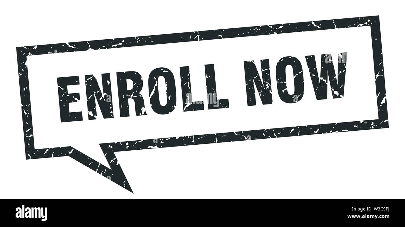 Enroll now word Stock Vector Images - Alamy