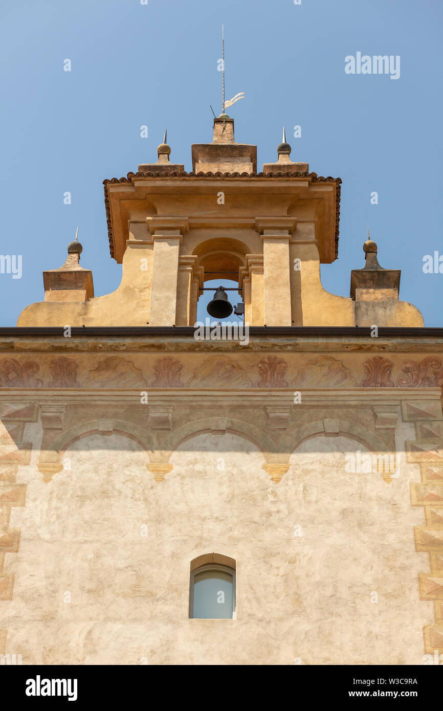 Historic buildings of Bergamo, Italy Stock Photo - Alamy