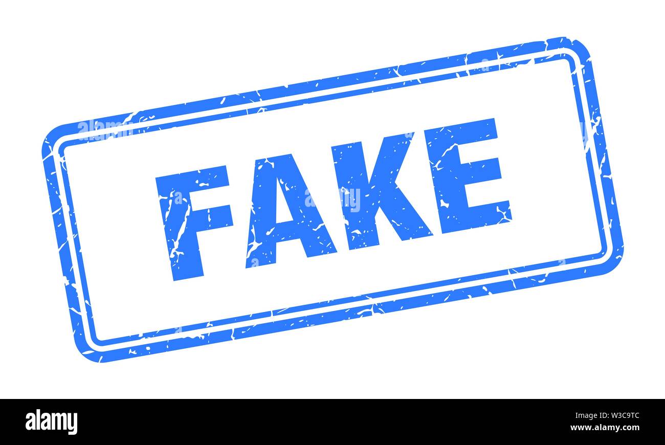 fake stamp. fake square grunge sign. fake Stock Vector Image & Art - Alamy