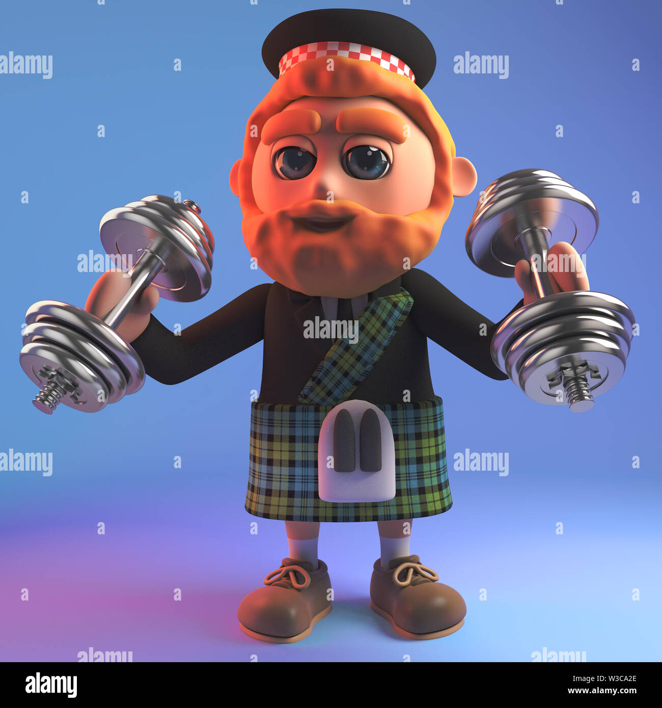 Scotsman cartoon hi-res stock photography and images - Alamy