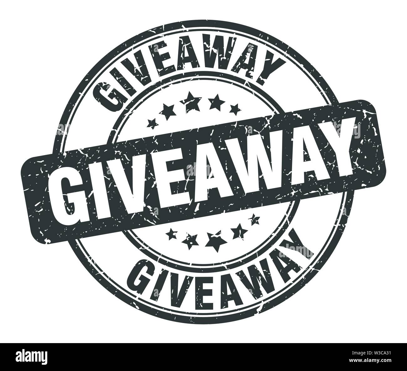 giveaway stamp. giveaway round grunge sign. giveaway Stock Vector Image ...