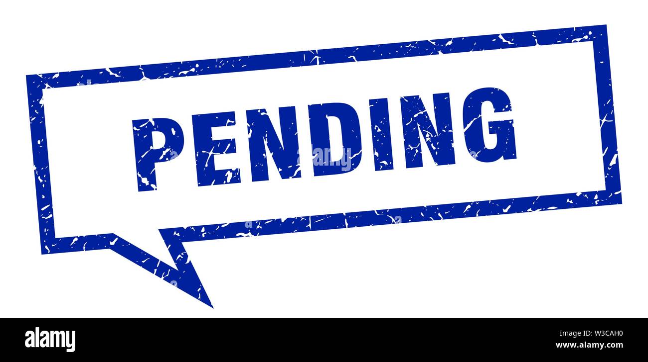 Pending word Stock Vector Images - Alamy