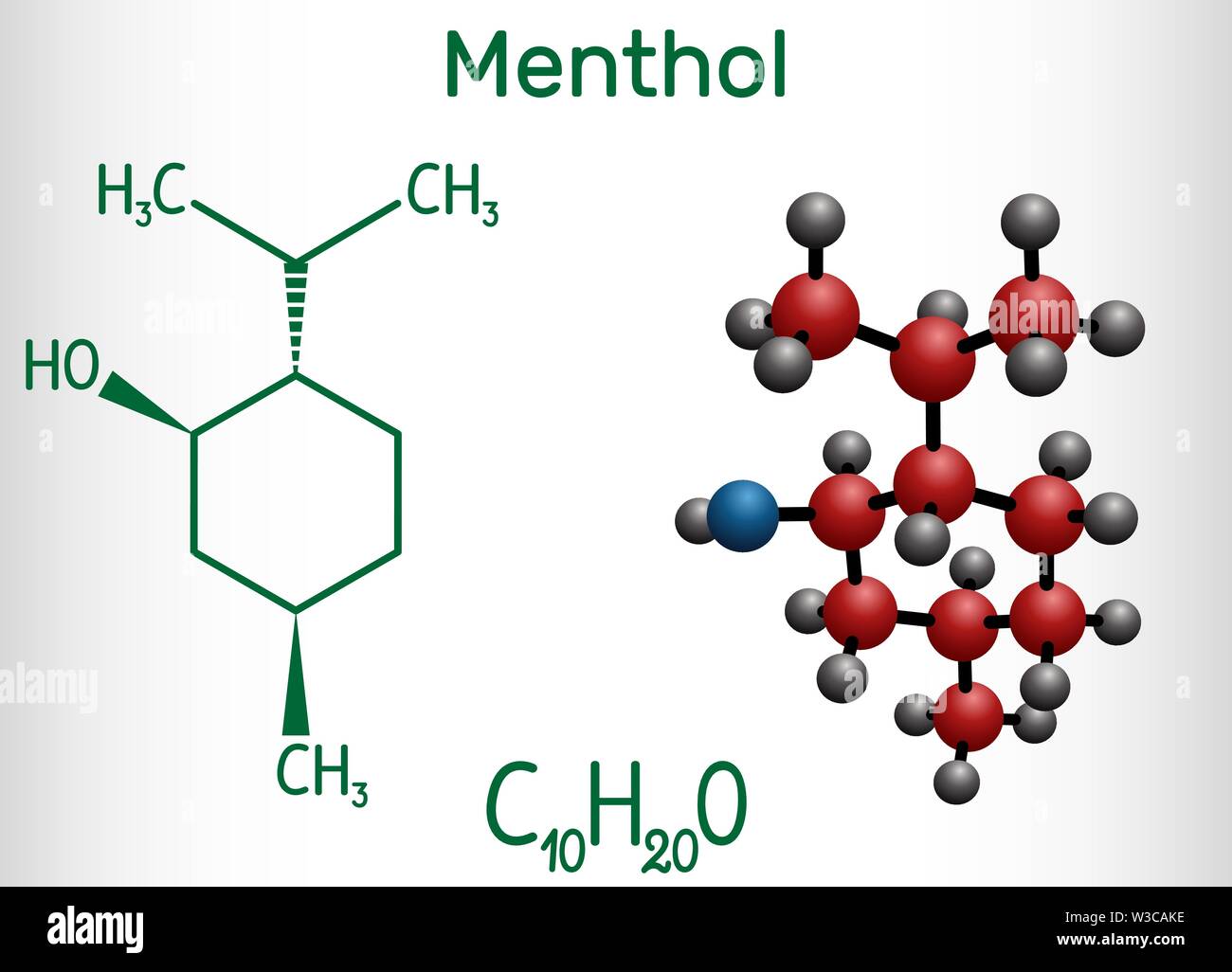Menthol Structure