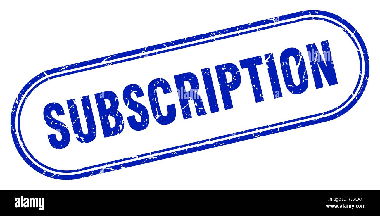 subscription stamp. subscription square grunge sign. subscription Stock ...