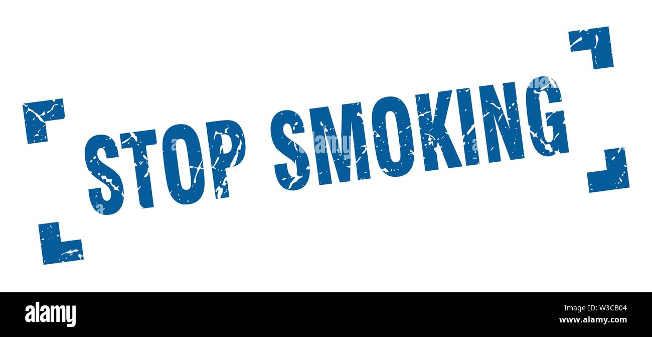 stop smoking stamp. stop smoking square grunge sign. stop smoking Stock ...