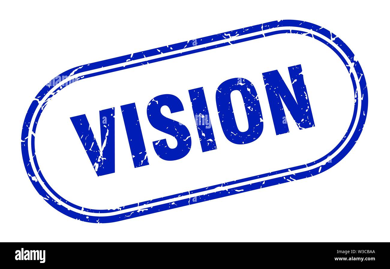 vision stamp. vision square grunge sign. vision Stock Vector Image ...