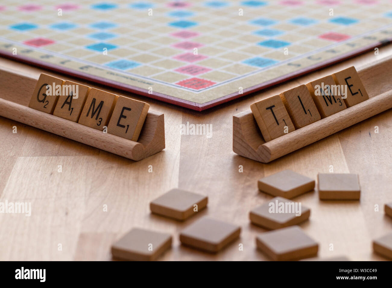 Scrabble board game hi-res stock photography and images - Alamy