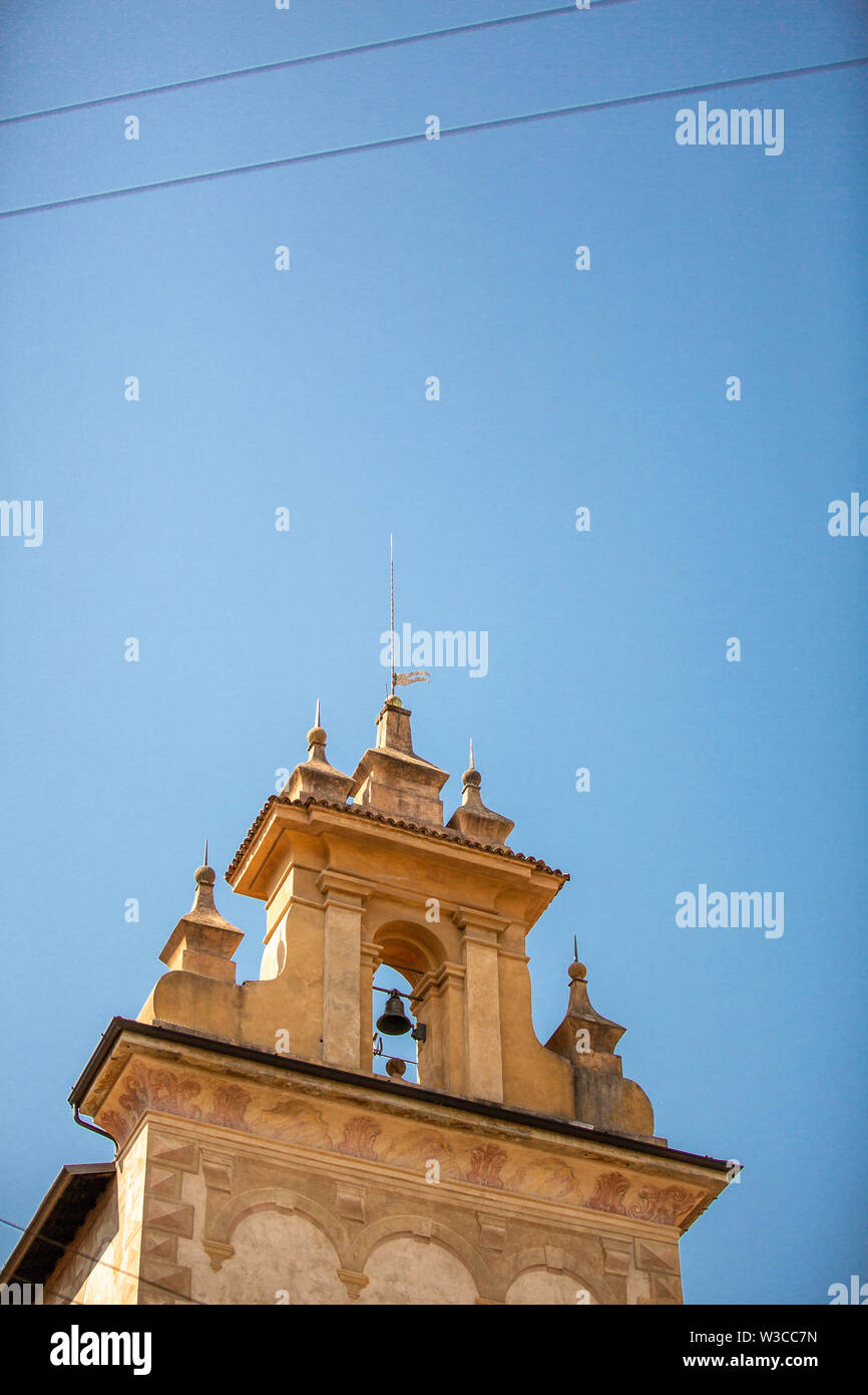 Historic buildings of Bergamo, Italy Stock Photo - Alamy