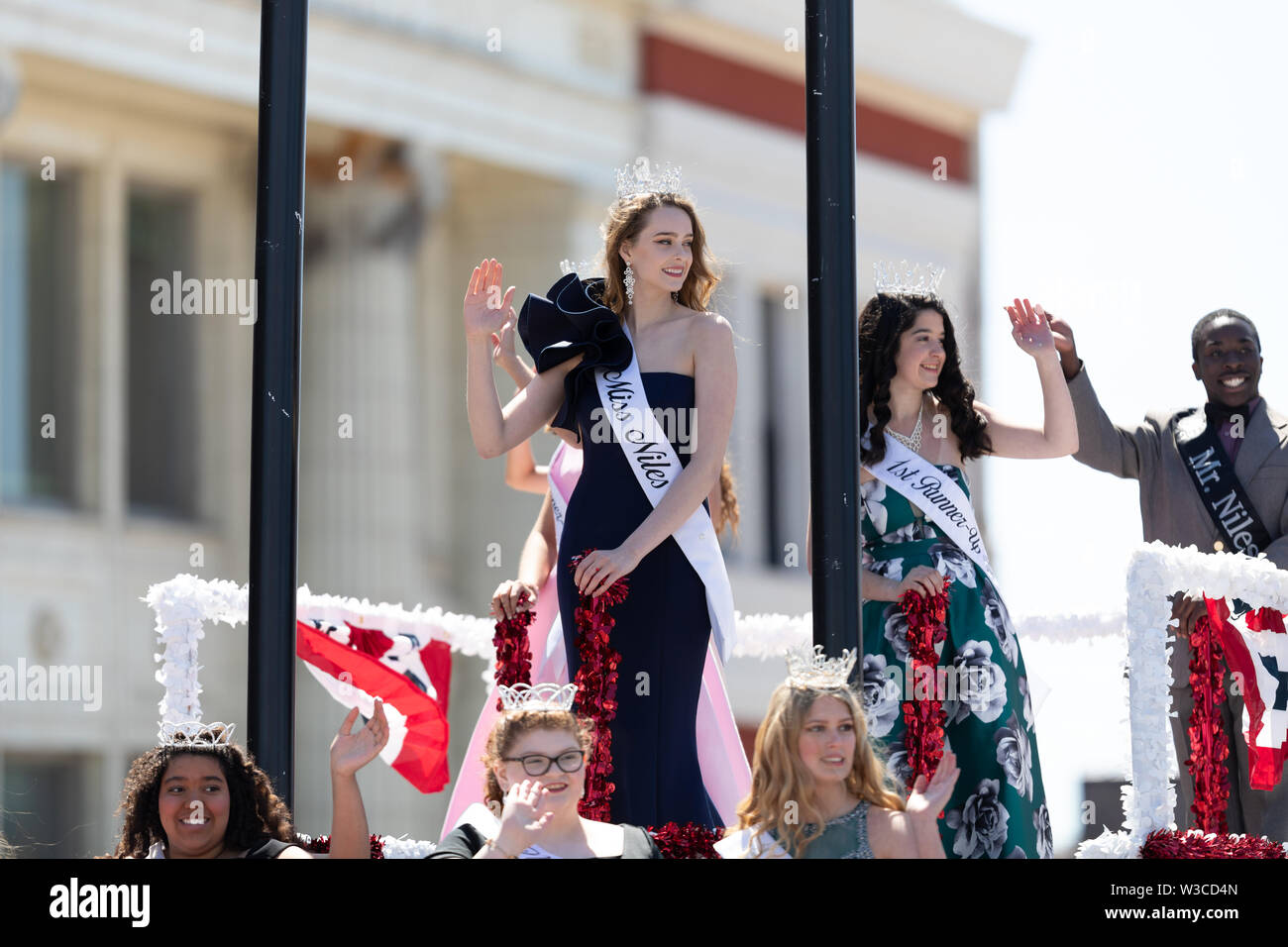 Benton Harbor, Michigan, USA - May 4, 2019: Blossomtime Festival Grand ...