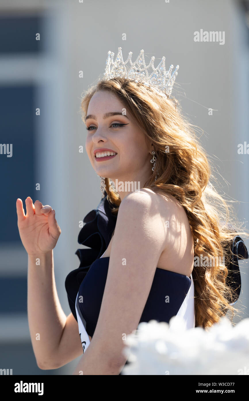 Benton Harbor, Michigan, USA - May 4, 2019: Blossomtime Festival Grand ...