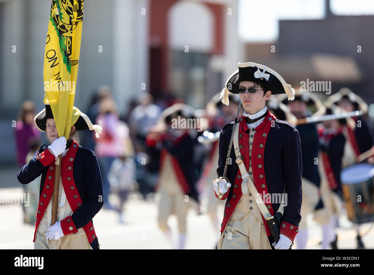 American revolution uniform hi-res stock photography and images - Alamy