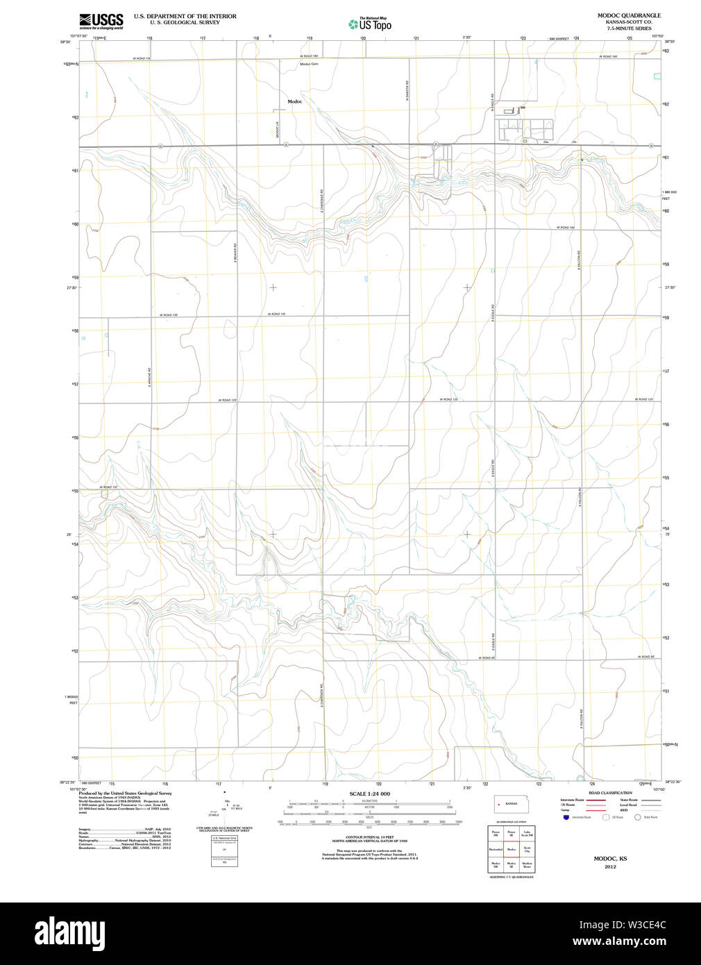 Modoc map hi-res stock photography and images - Alamy