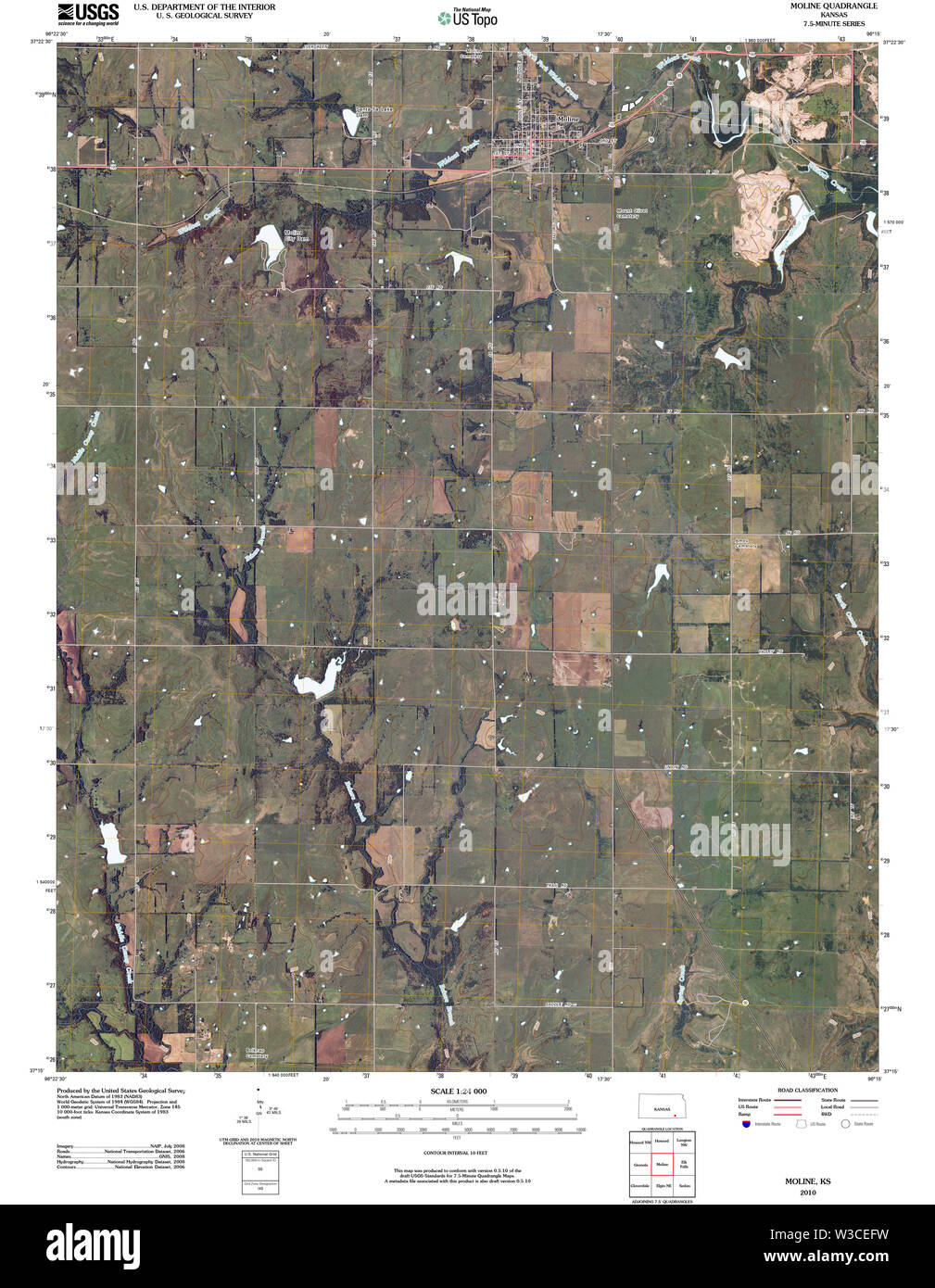 Moline map hi-res stock photography and images - Alamy