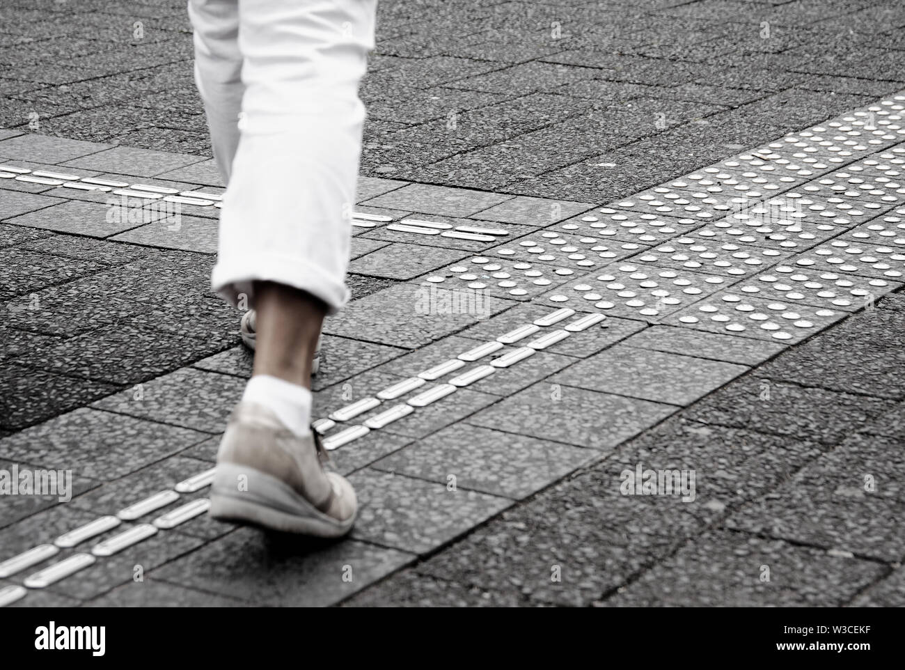 Go your way on the street Stock Photo - Alamy