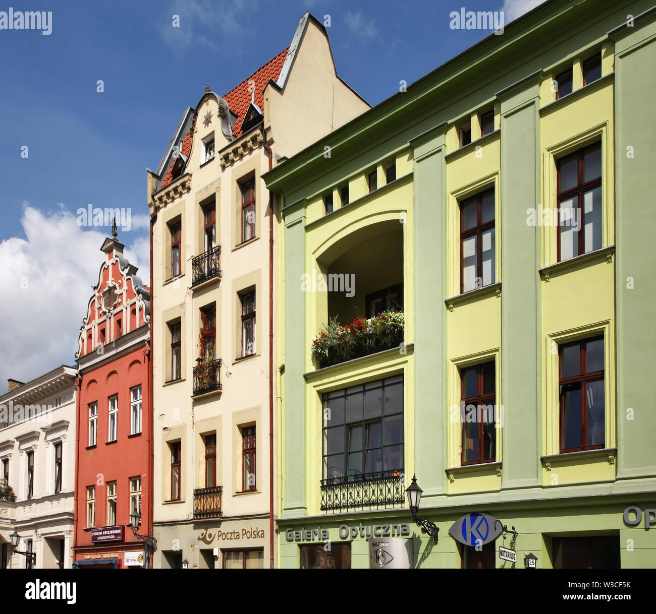New Market square in Torun. Poland Stock Photo - Alamy