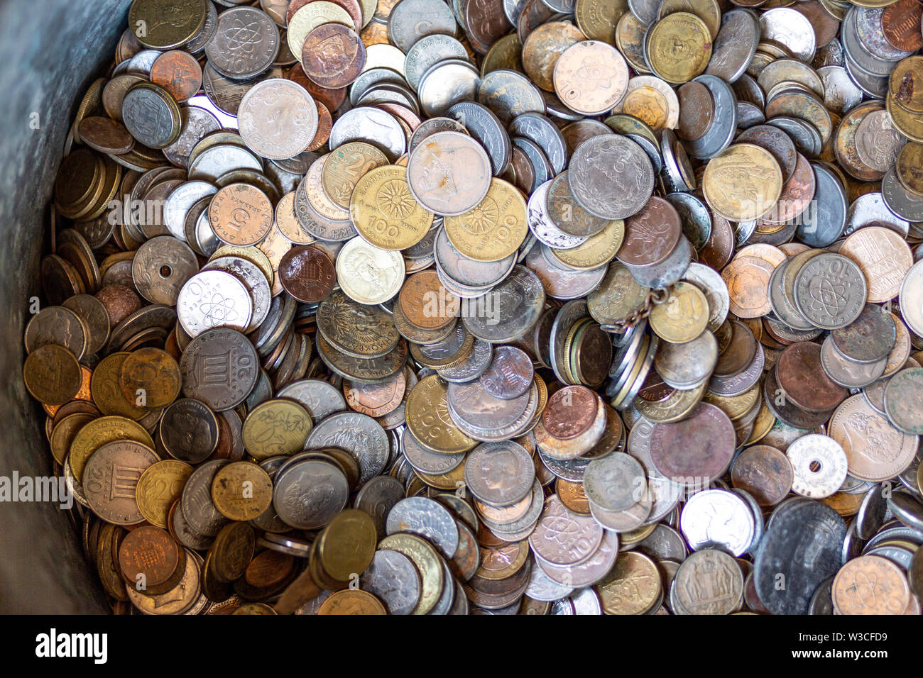 Money collection bucket hi-res stock photography and images - Alamy