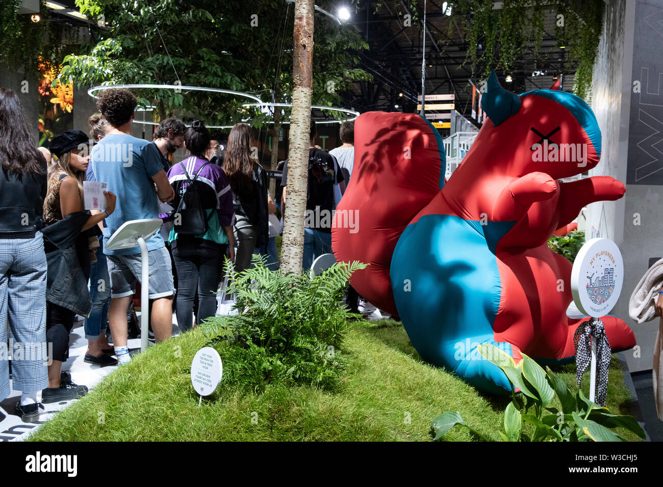 Bread and butter trade shows by Zalando, Berlin Germany Stock Photo - Alamy