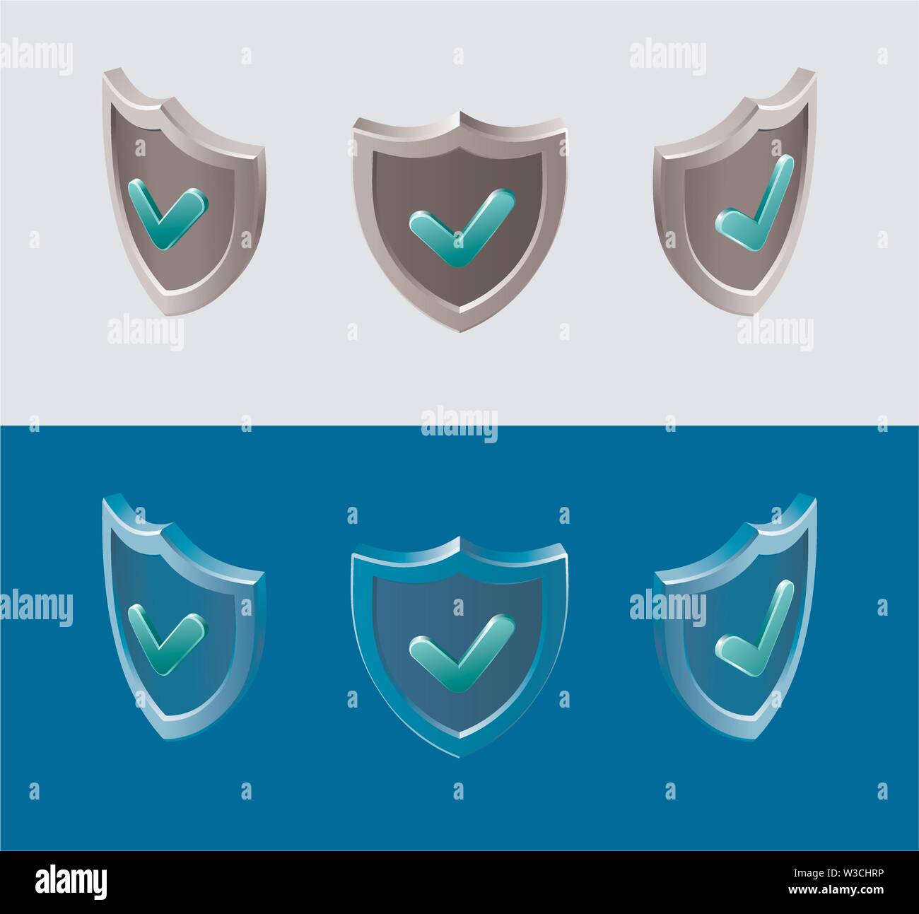 Three shield emblem hi-res stock photography and images - Alamy