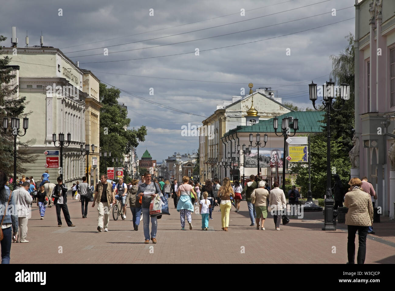 Bolshaya pokrovskaya street in hi-res stock photography and images - Alamy