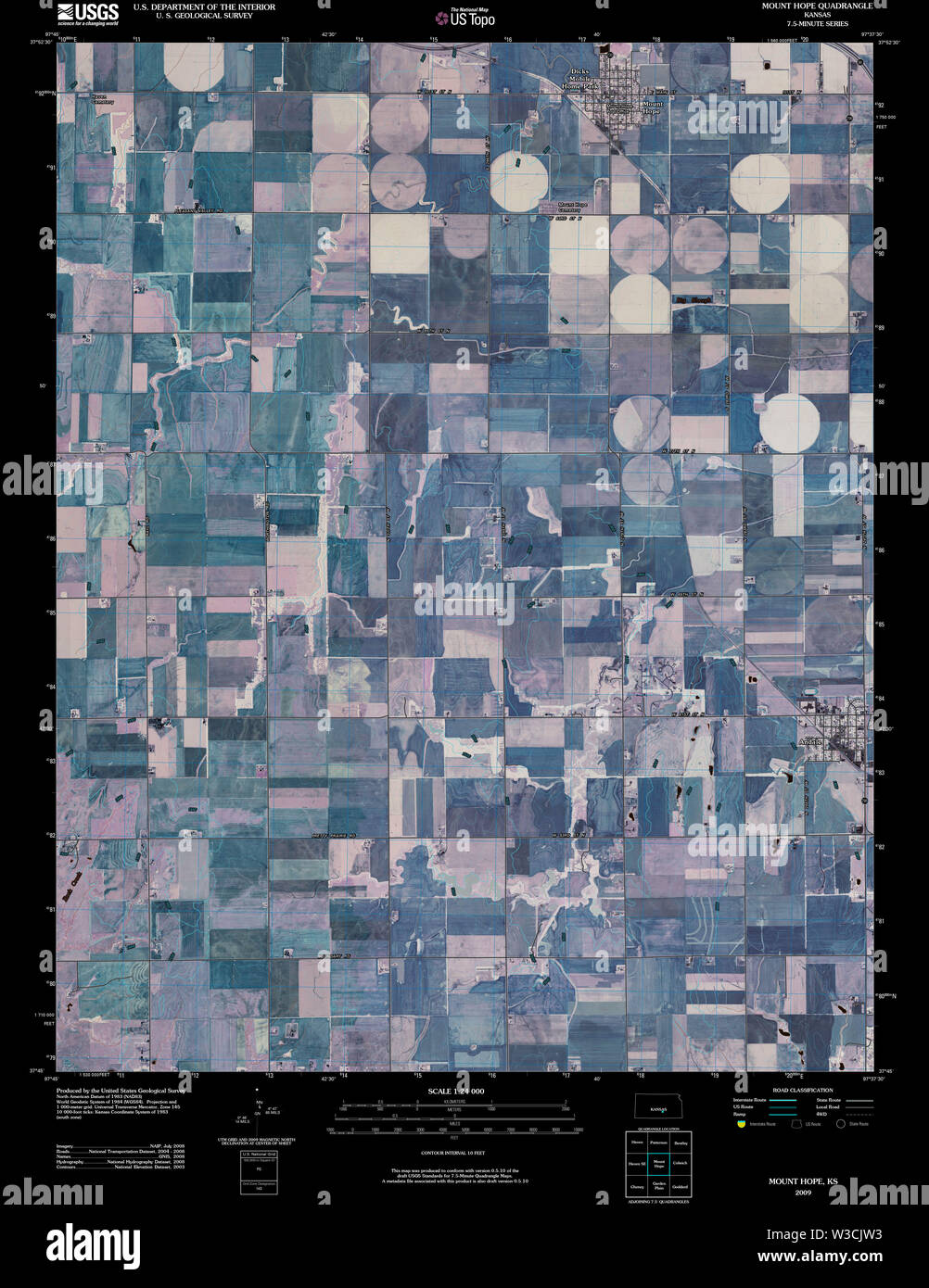 Map of mount hope hi-res stock photography and images - Alamy