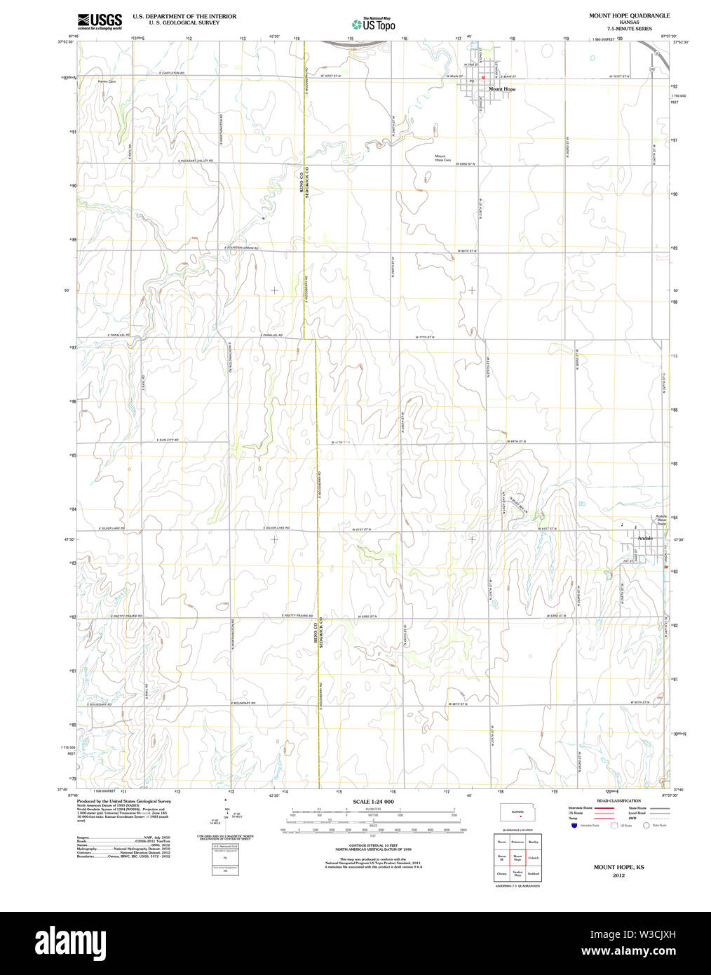 Map of mount hope hi-res stock photography and images - Alamy
