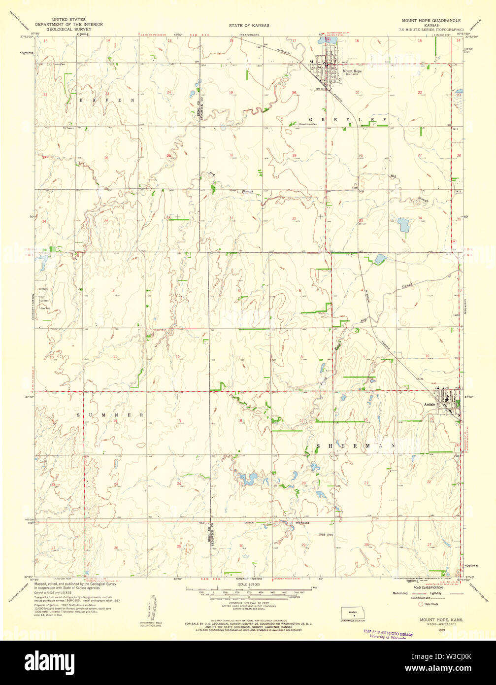Map of mount hope hi-res stock photography and images - Alamy