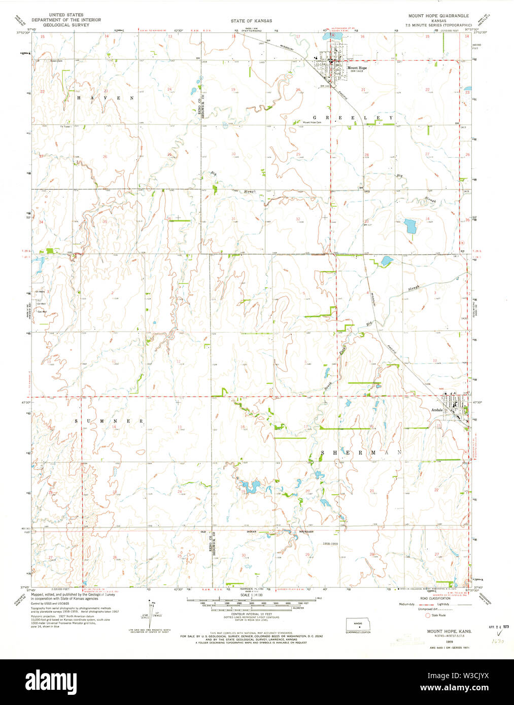 Map of mount hope hi-res stock photography and images - Alamy