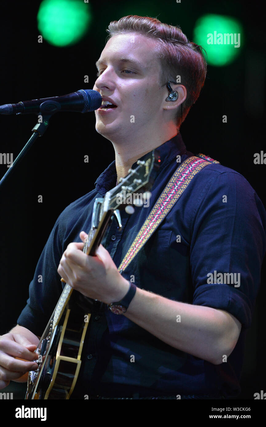 Glasgow, UK. 14th July, 2019. George Ezra live in Concert at TRNSMT ...