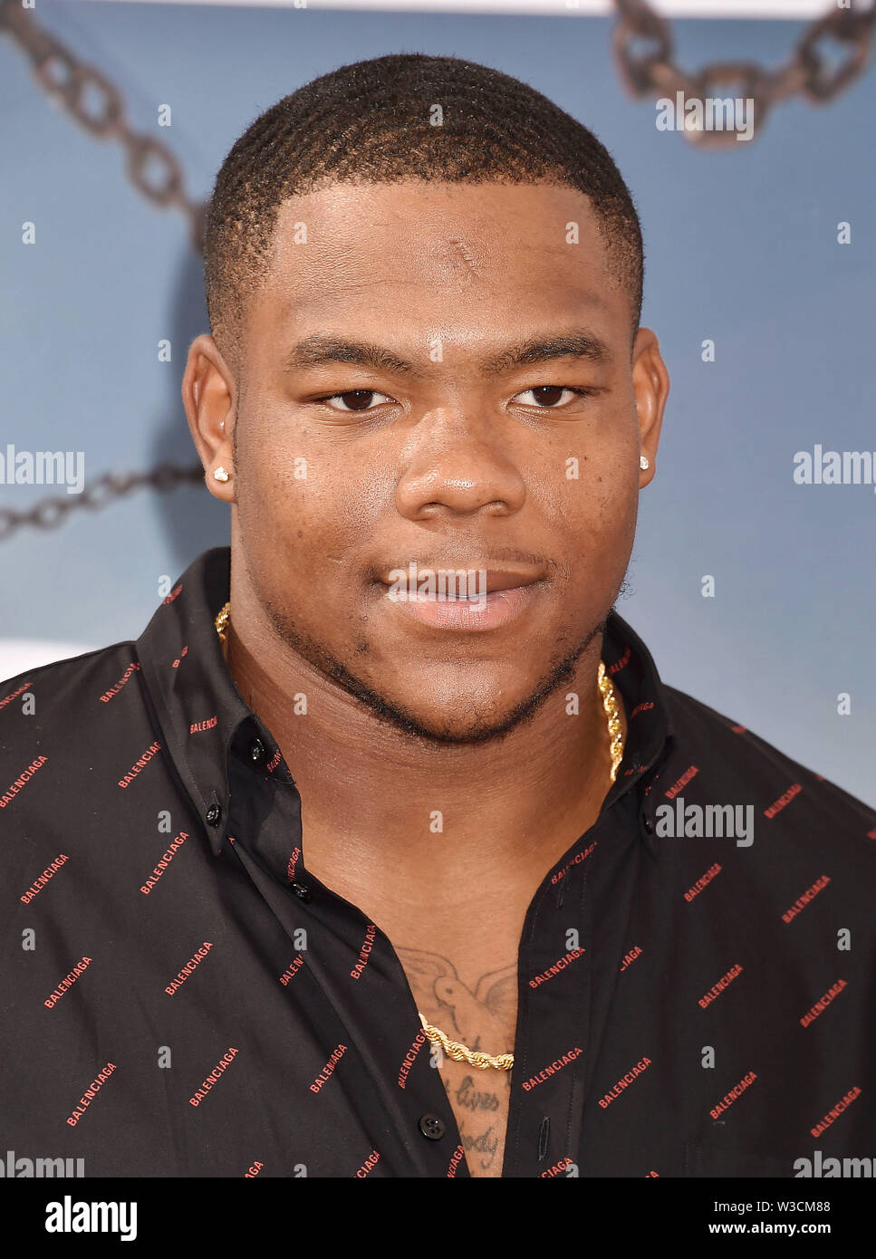 HOLLYWOOD, CA - JULY 13: Daron Payne attends the Premiere Of Universal ...