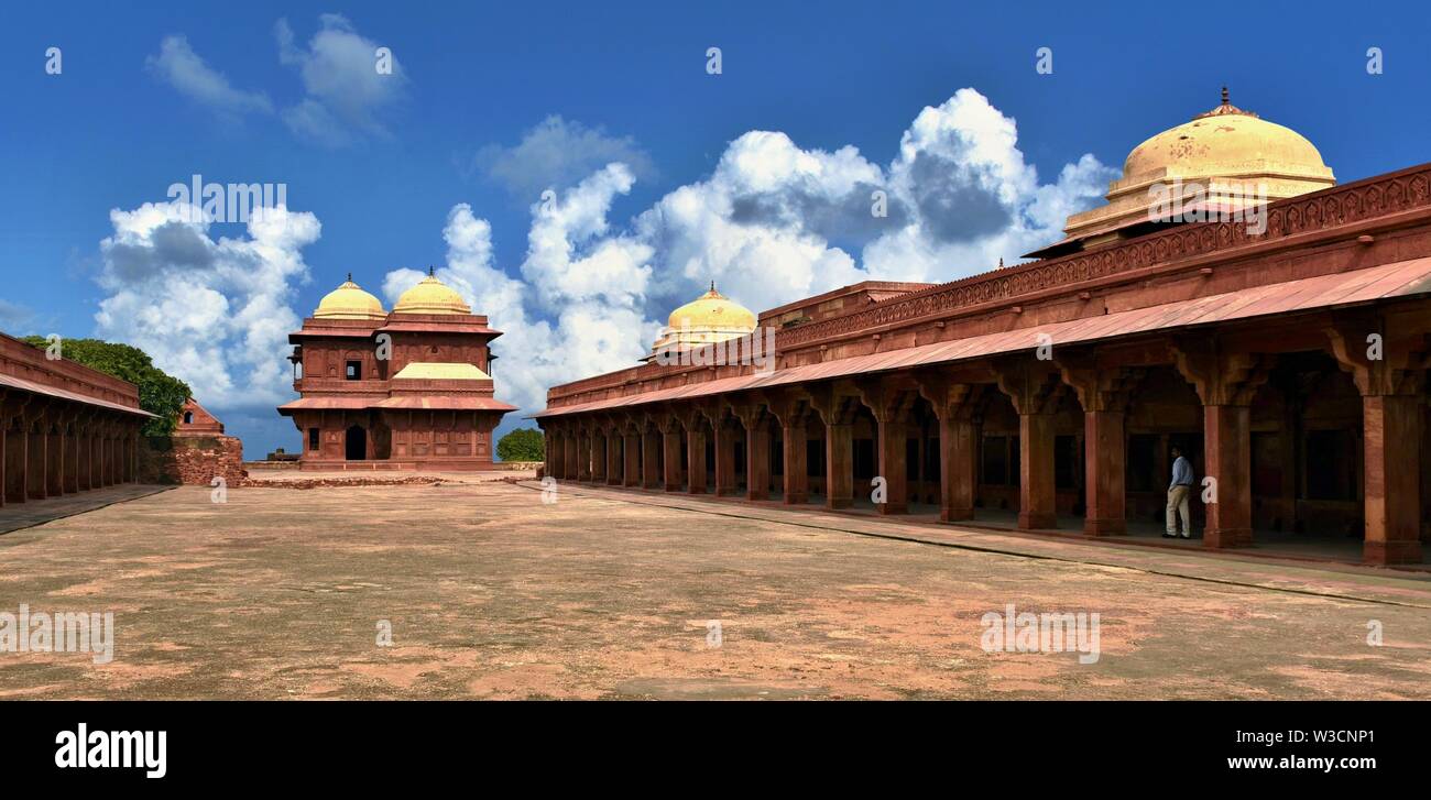 Fatehpur Sikri - former capital of Mughal Empire Stock Photo - Alamy