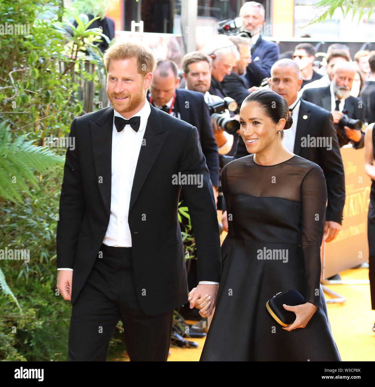 Prince Harry and Meghan, Duke and Duchess of Sussex, The Lion King ...