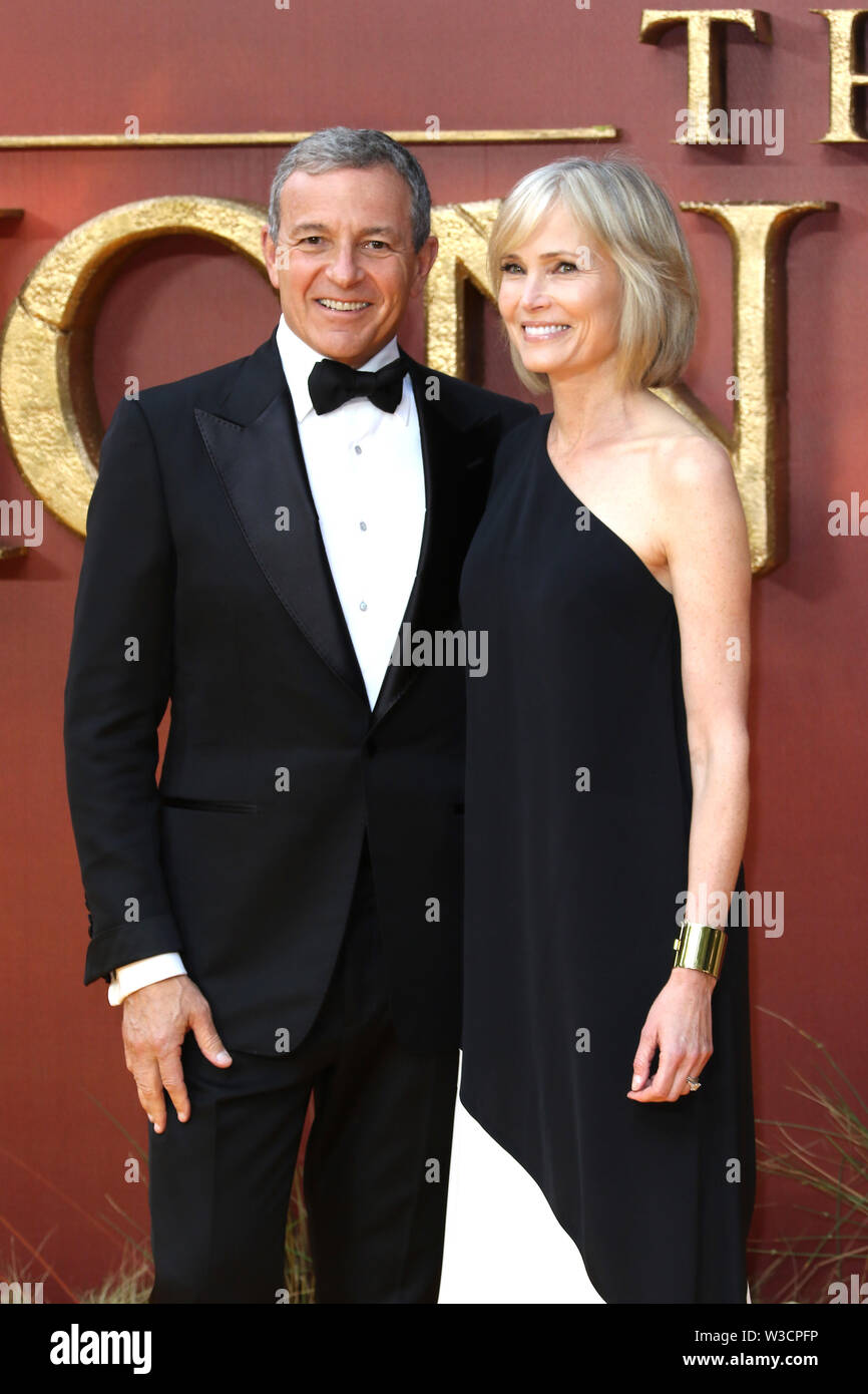 Robert Iger, CEO Disney, The Lion King - European Premiere, Leicester ...