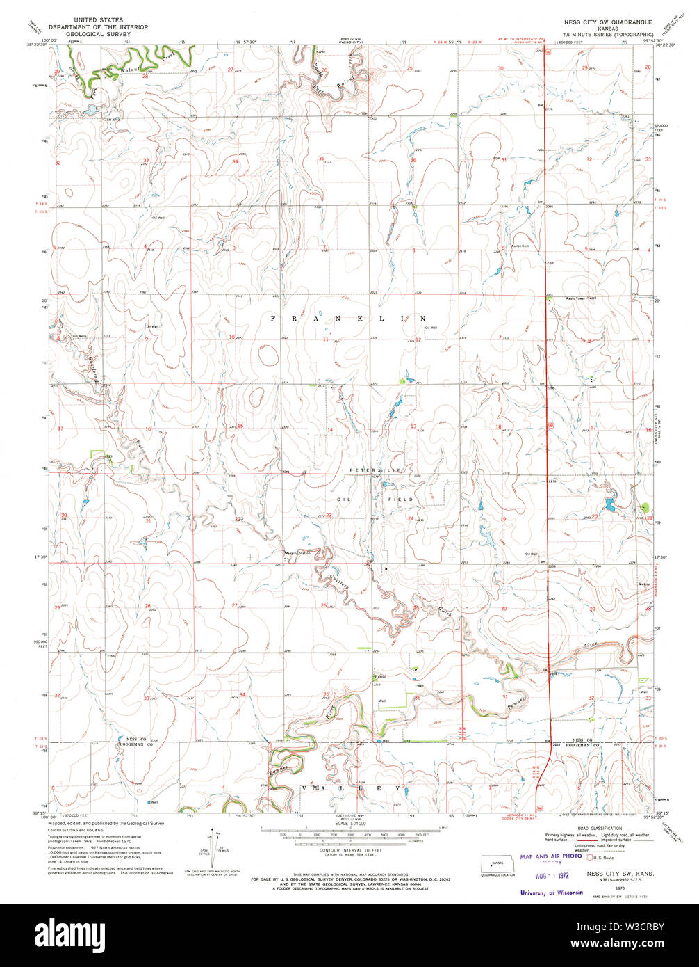 Map of ness city hi-res stock photography and images - Alamy