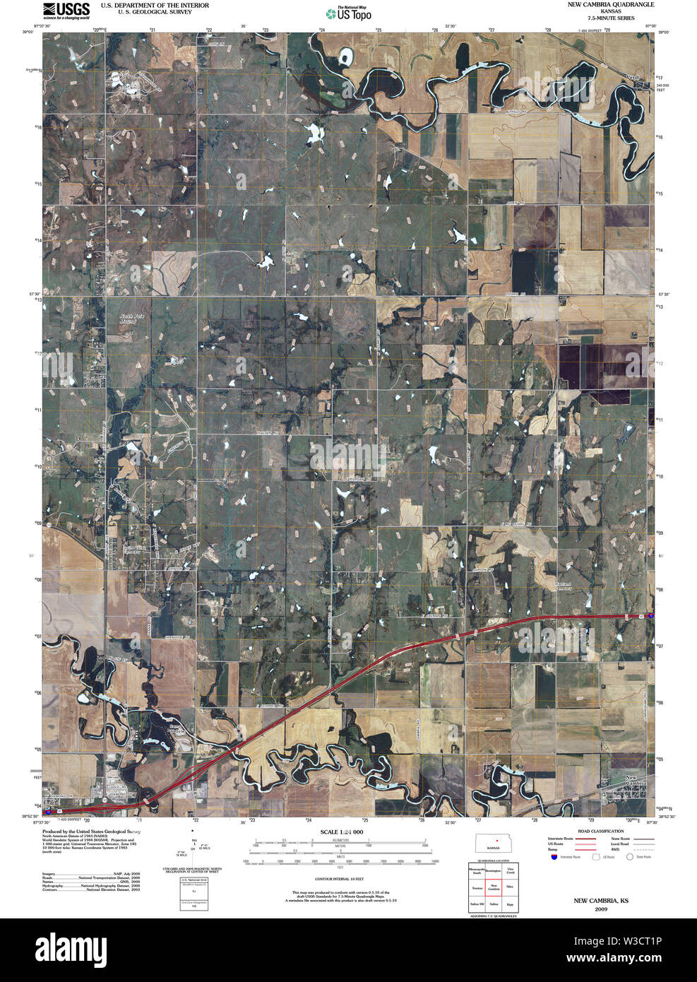 Cambria map hi-res stock photography and images - Alamy