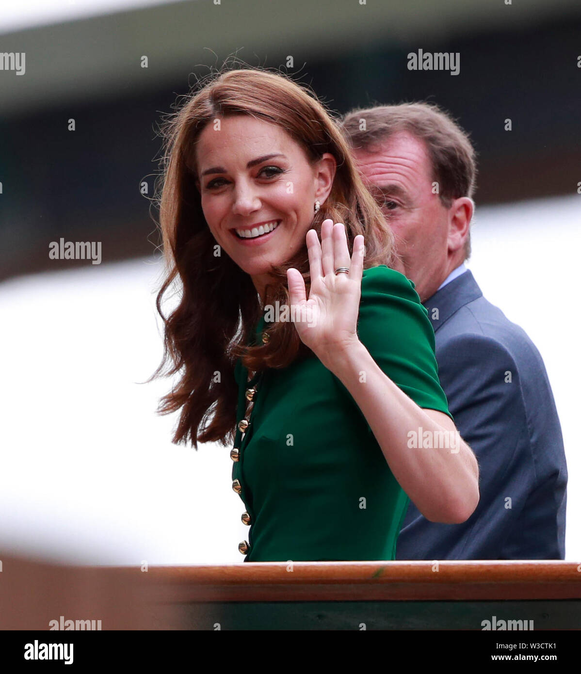 Wimbledon, London, UK. 13th July 2019. Kate Middleton (Duchess of ...
