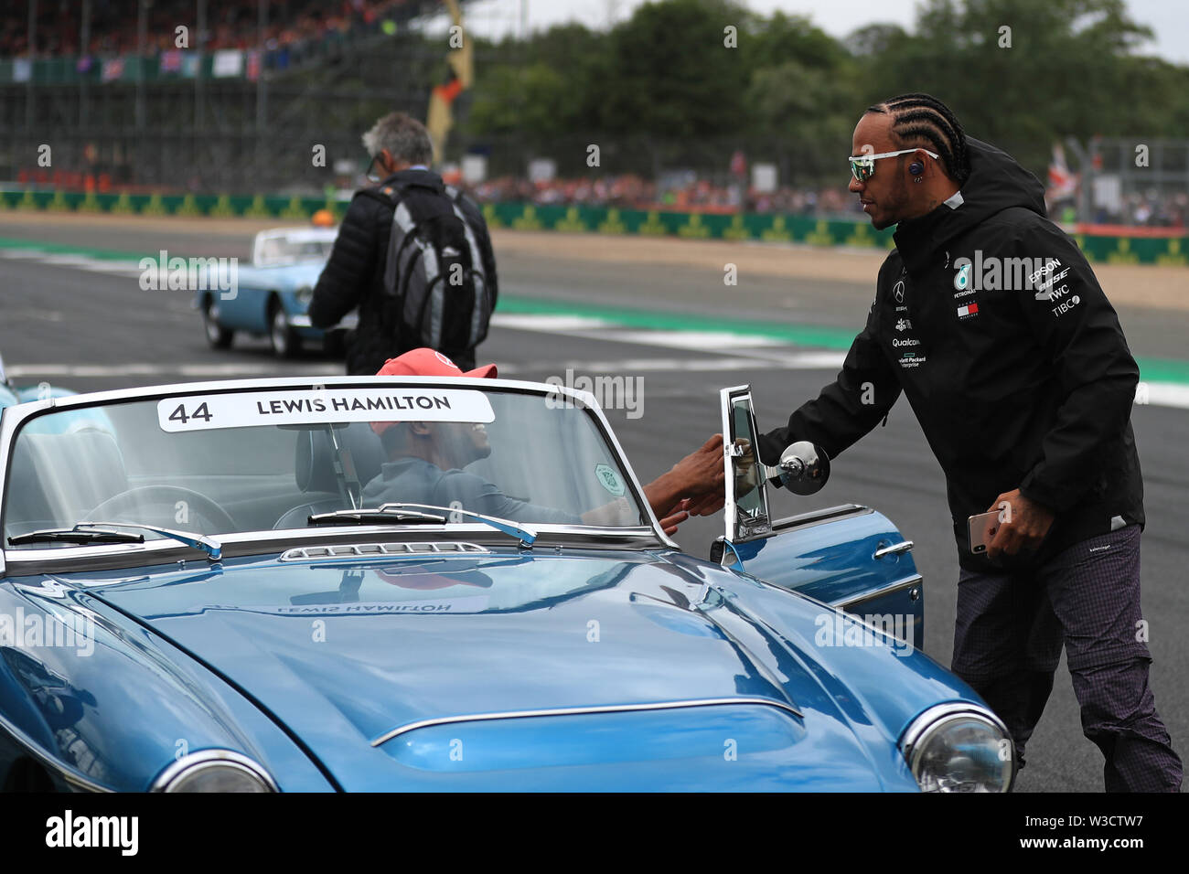 2019 lewis hamilton silverstone hi-res stock photography and images - Alamy