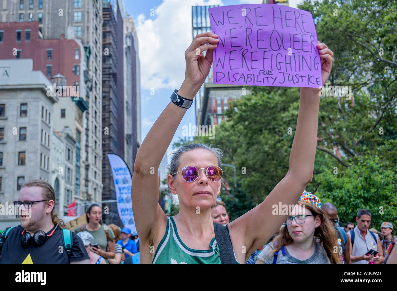 New York, United States. 14th July, 2019. New York celebrated the fifth ...