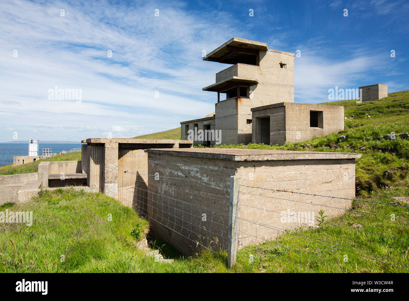 Second World War buildings on Hoxa Head, South Ronaldsay, Orkney ...