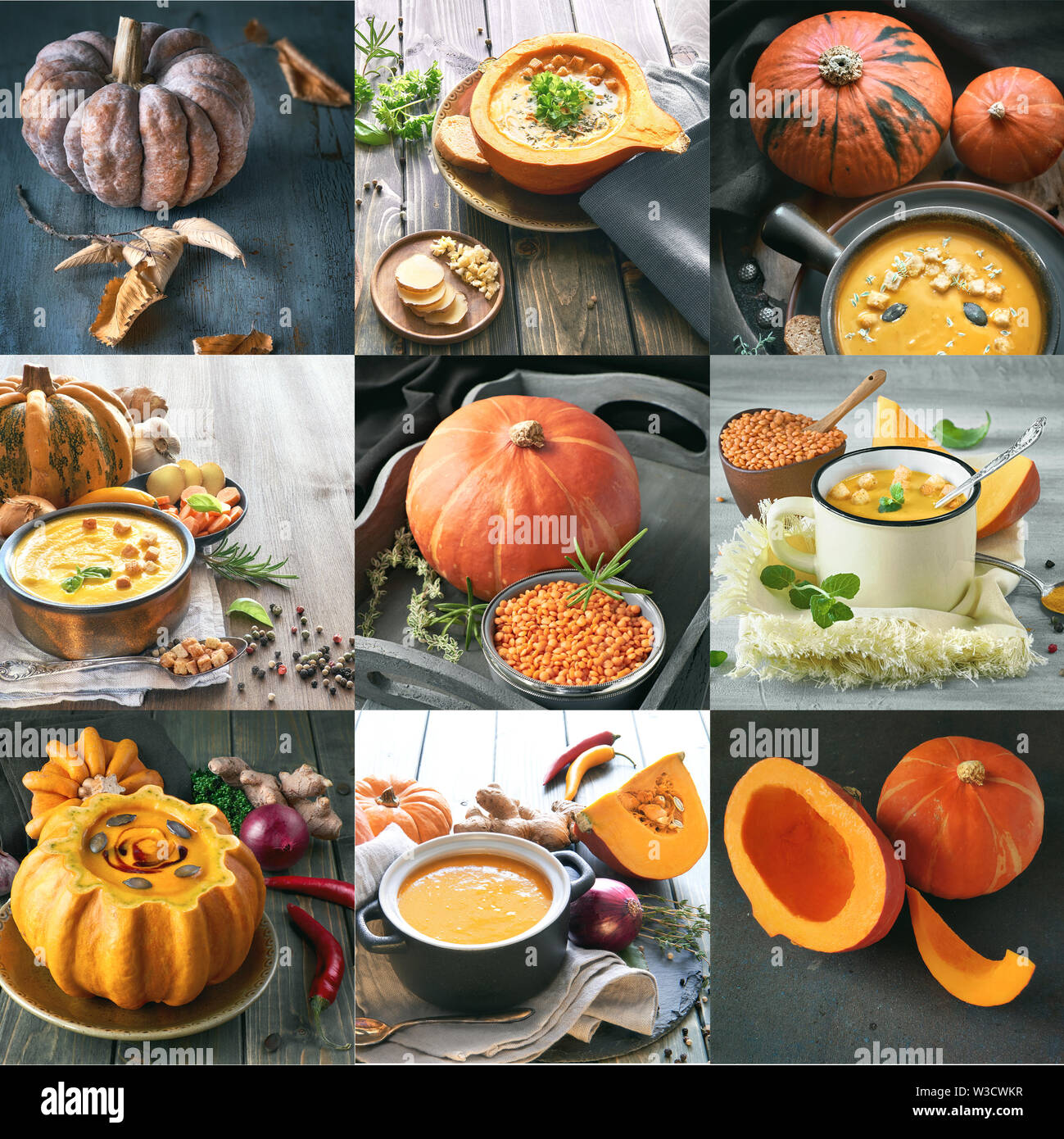 Food collage hi-res stock photography and images - Alamy