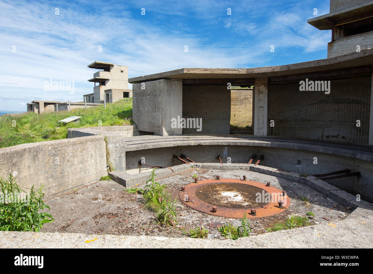 Second World War buildings on Hoxa Head, South Ronaldsay, Orkney ...