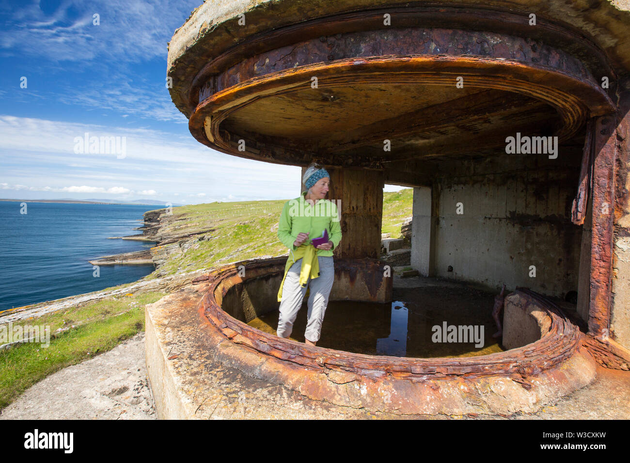Second World War buildings on Hoxa Head, South Ronaldsay, Orkney ...