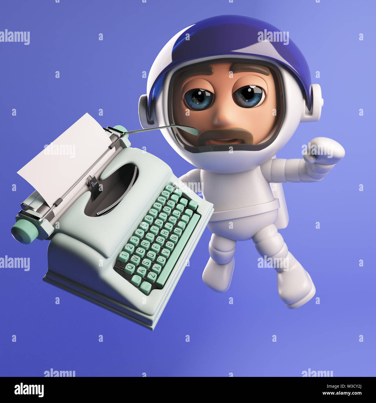 Man at typewriter symbol hi-res stock photography and images - Alamy