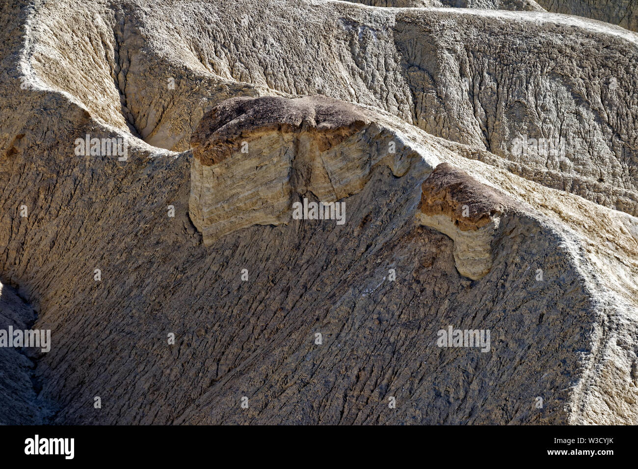 Stone Surface. Badlands, Zabriskie Point Loop Death Valley National ...