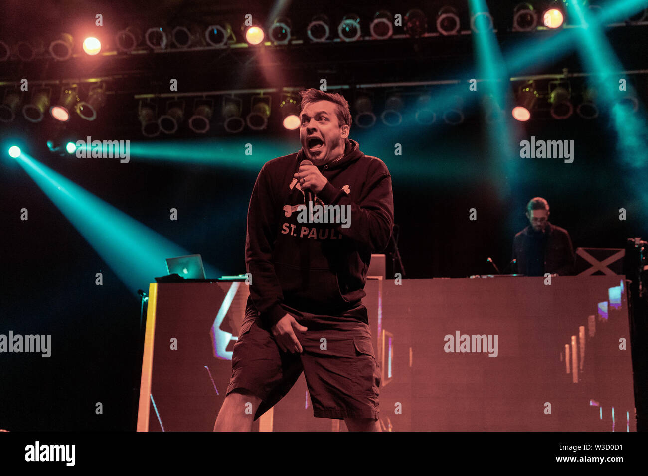 July 6, 2019 - Milwaukee, Wisconsin, U.S - Rapper SLUG (SEAN DALEY) of ...