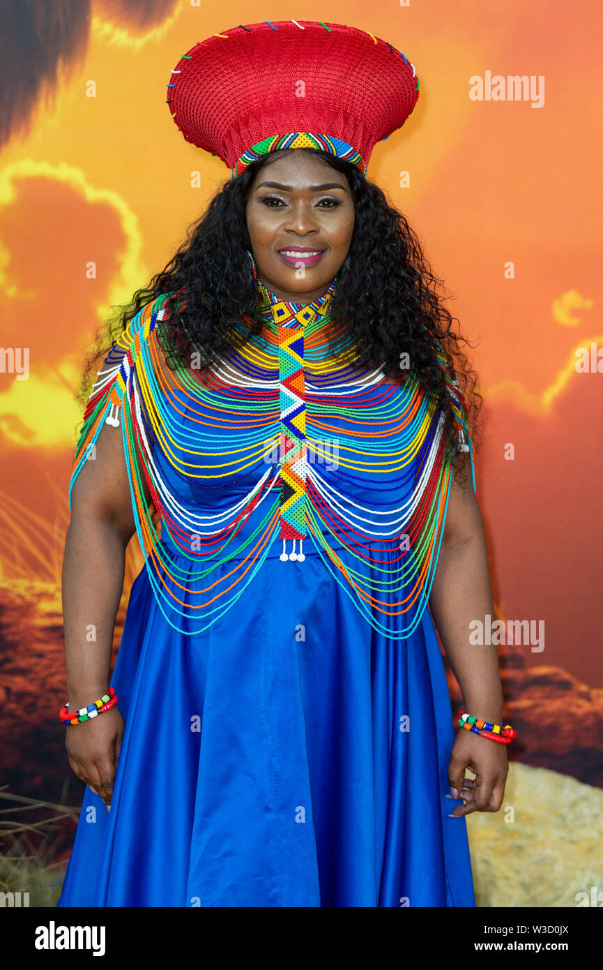 London, United Kingdom. 14 July 2019. Lindiwe Mkhize attends the 'The ...